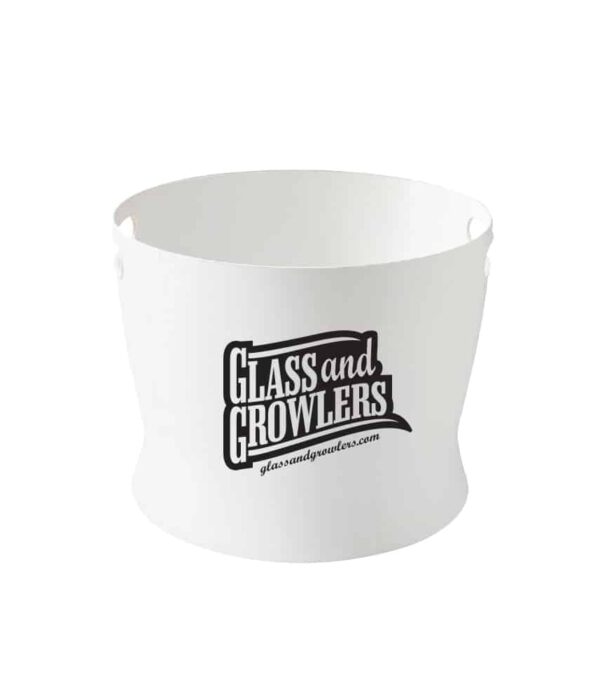 Custom Printed Buckets & Pails - Wholesale Prices | Glass and Growlers