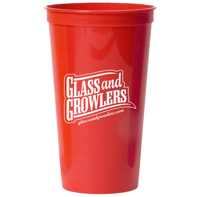 22 Oz Stadium Cups - Custom Printed | Glass and Growlers