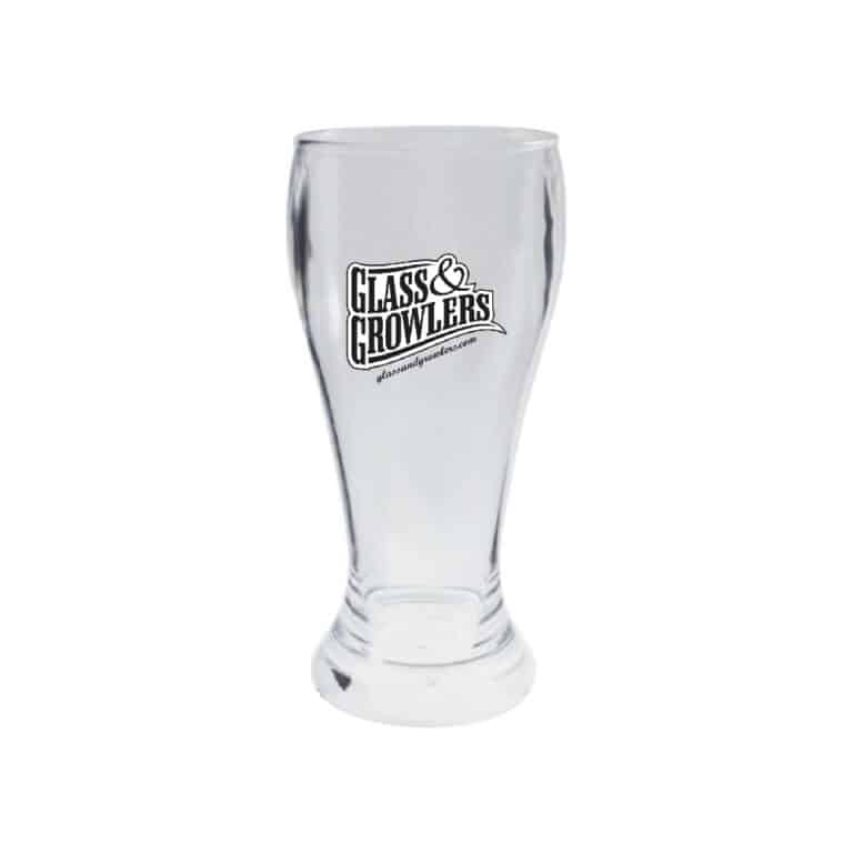 Plastic Bell Pilsner Beer Glass - 16oz Custom Printed | Glass and Growlers