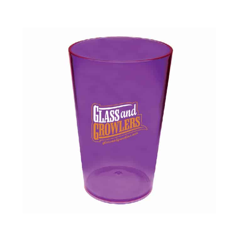 Plastic Pint Assorted Colors - 16oz Custom Printed | Glass and Growlers