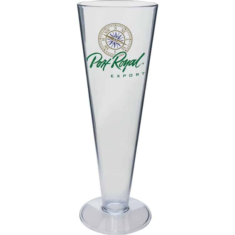 Plastic Pilsner Beer Glass - 15oz - Custom Printed | Glass and Growlers