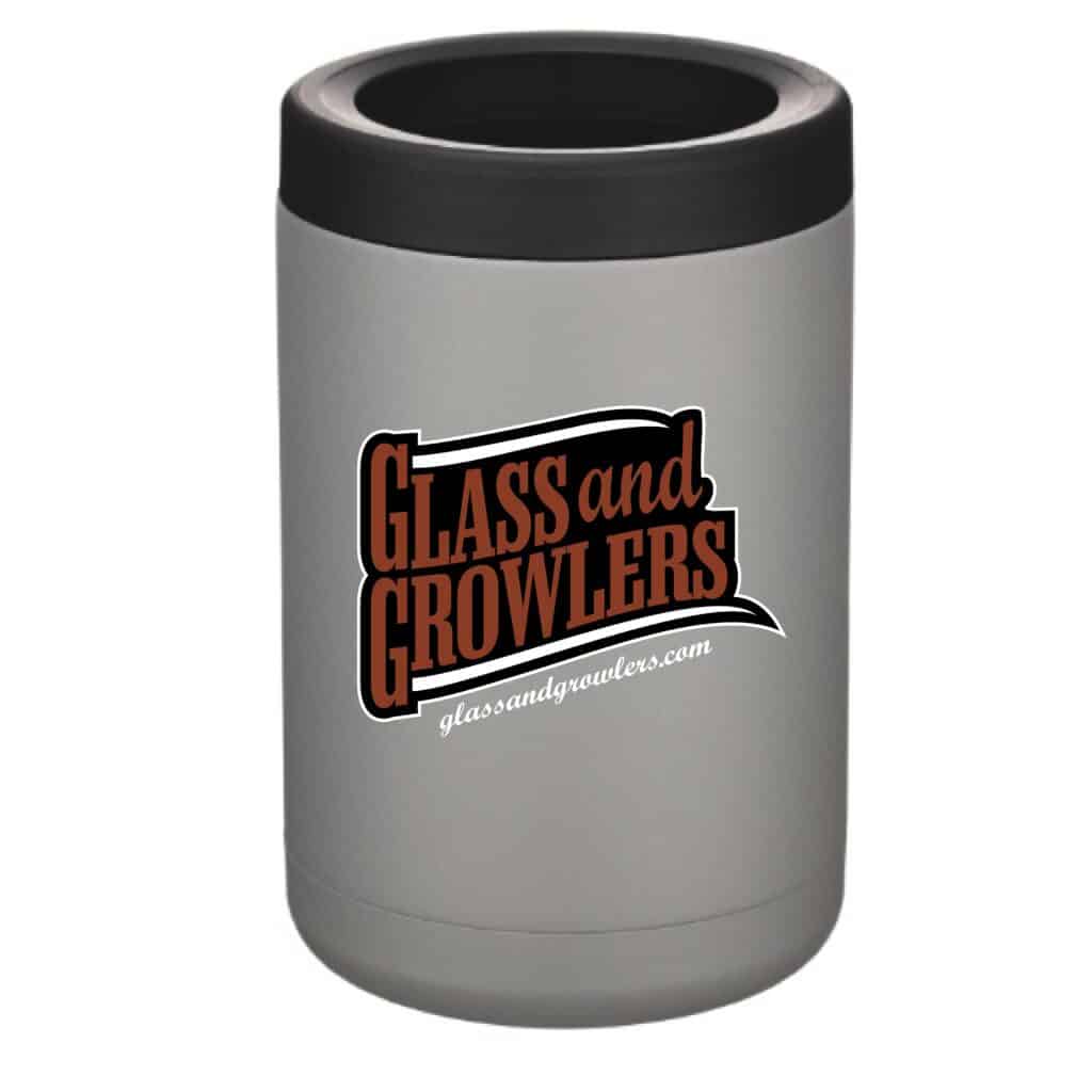 Powder Coated 2 In 1 Vacuum Insulated Can Holder - Assorted Colors ...