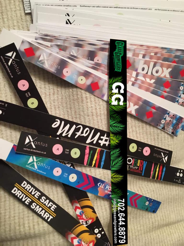 Drink Spiking Test Wristband