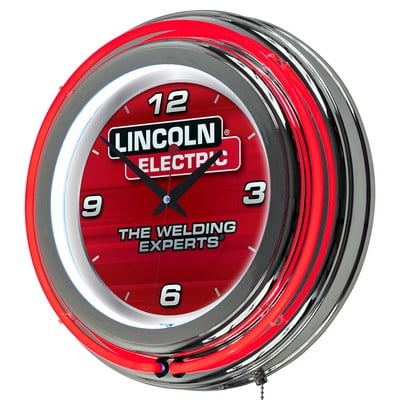 Neon Clock-Retro Analog Double Ring Neon Wall Clock