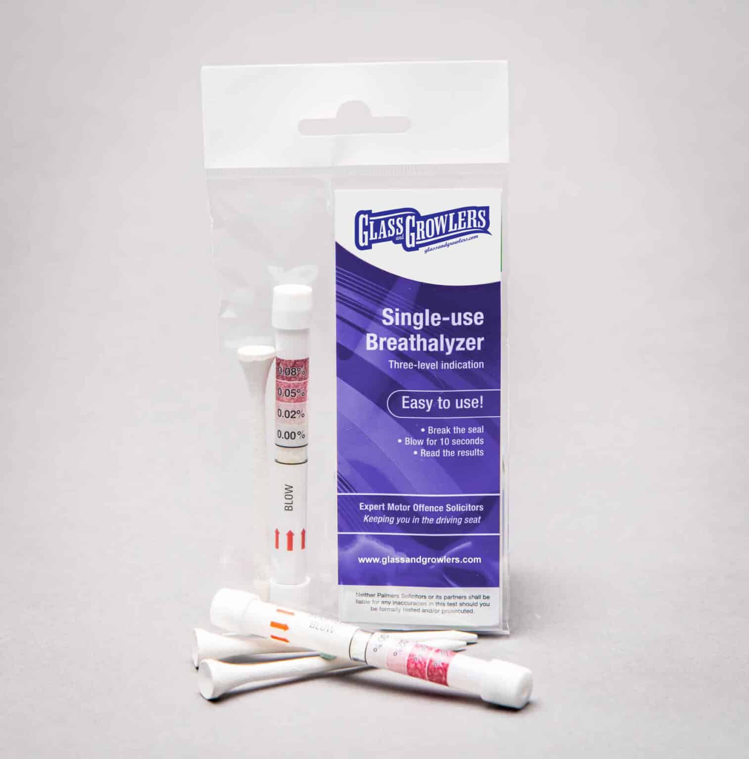 Single Use Breathalyzer