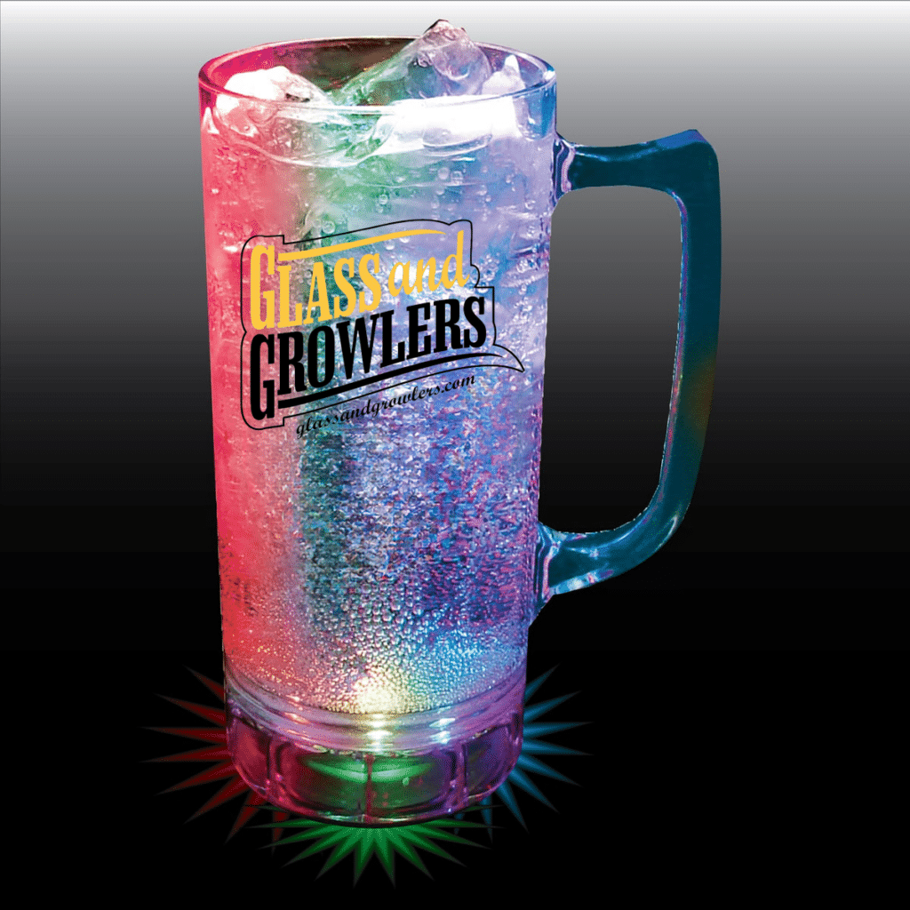 3-LIGHT PLASTIC LIGHT-UP MUG - 12oz | Glass and Growler