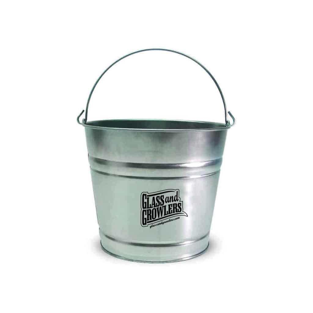 Galvanized Metal Party Bucket - 8 qt - Custom Printed