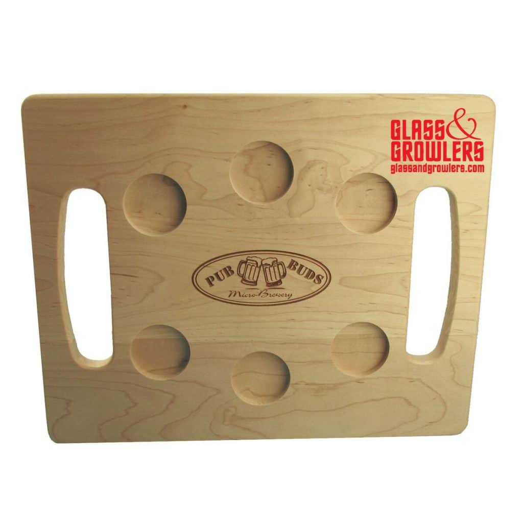 Double Handled Beer and Taster Flight | Glass and Growlers