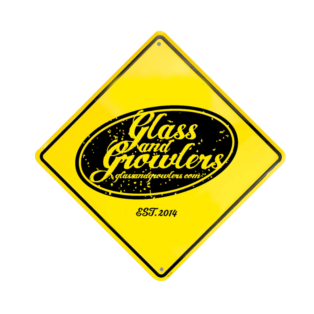 Embossed Aluminum Metal Large Xing Signs 12" x 12" inch