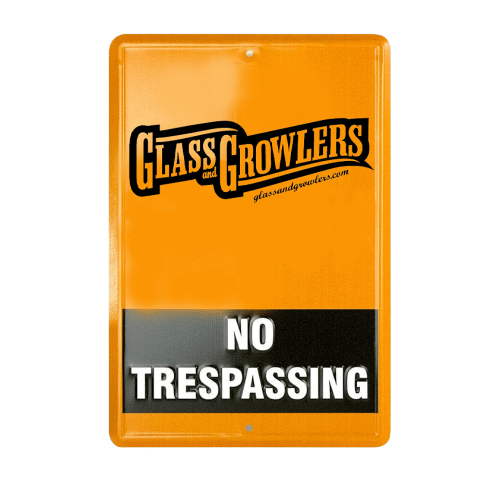 Embossed Aluminum Metal Signs 8" x 12"