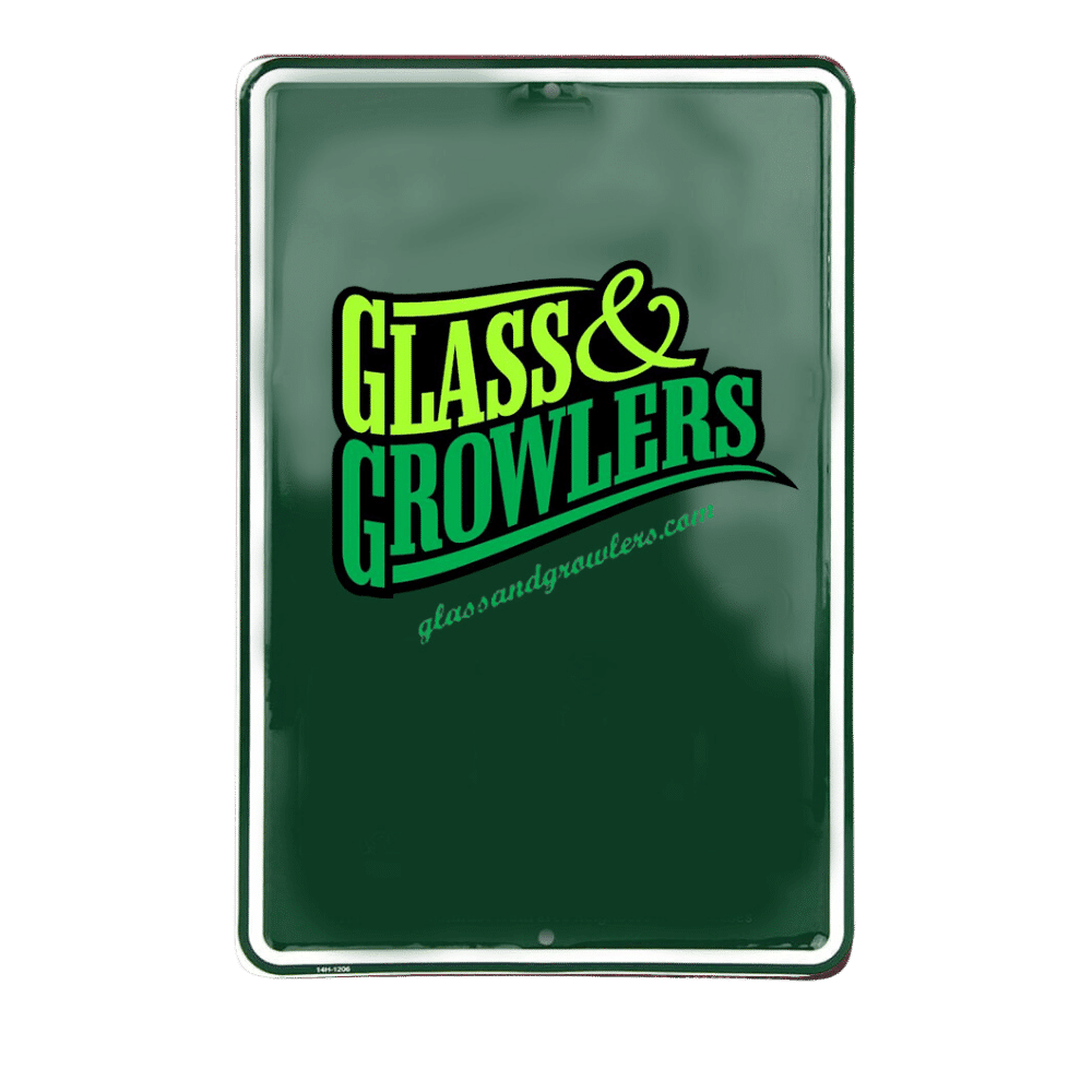 Embossed Aluminum Metal Signs 8" x 12"