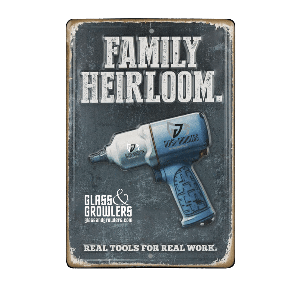 Embossed Aluminum Metal Signs 8" x 12"