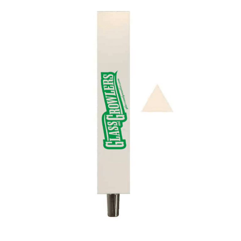 Large Triangle Tap Handle| Glass and Growlers