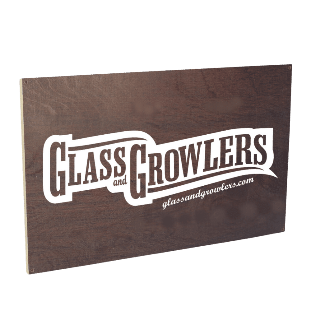 MDF Wood Signs 12" x 19"