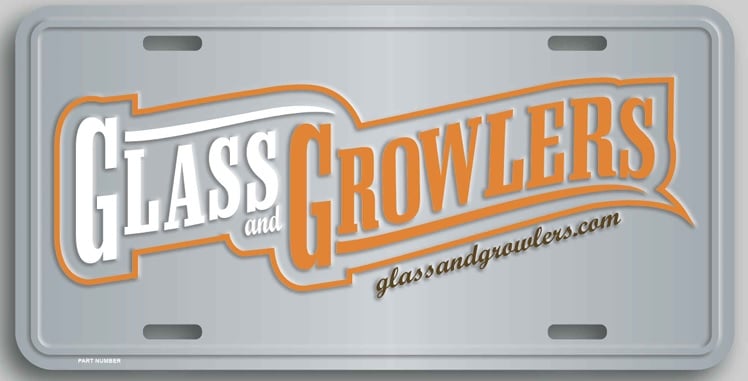 Embossed Aluminum Metal Standard License Plates 6"x12"